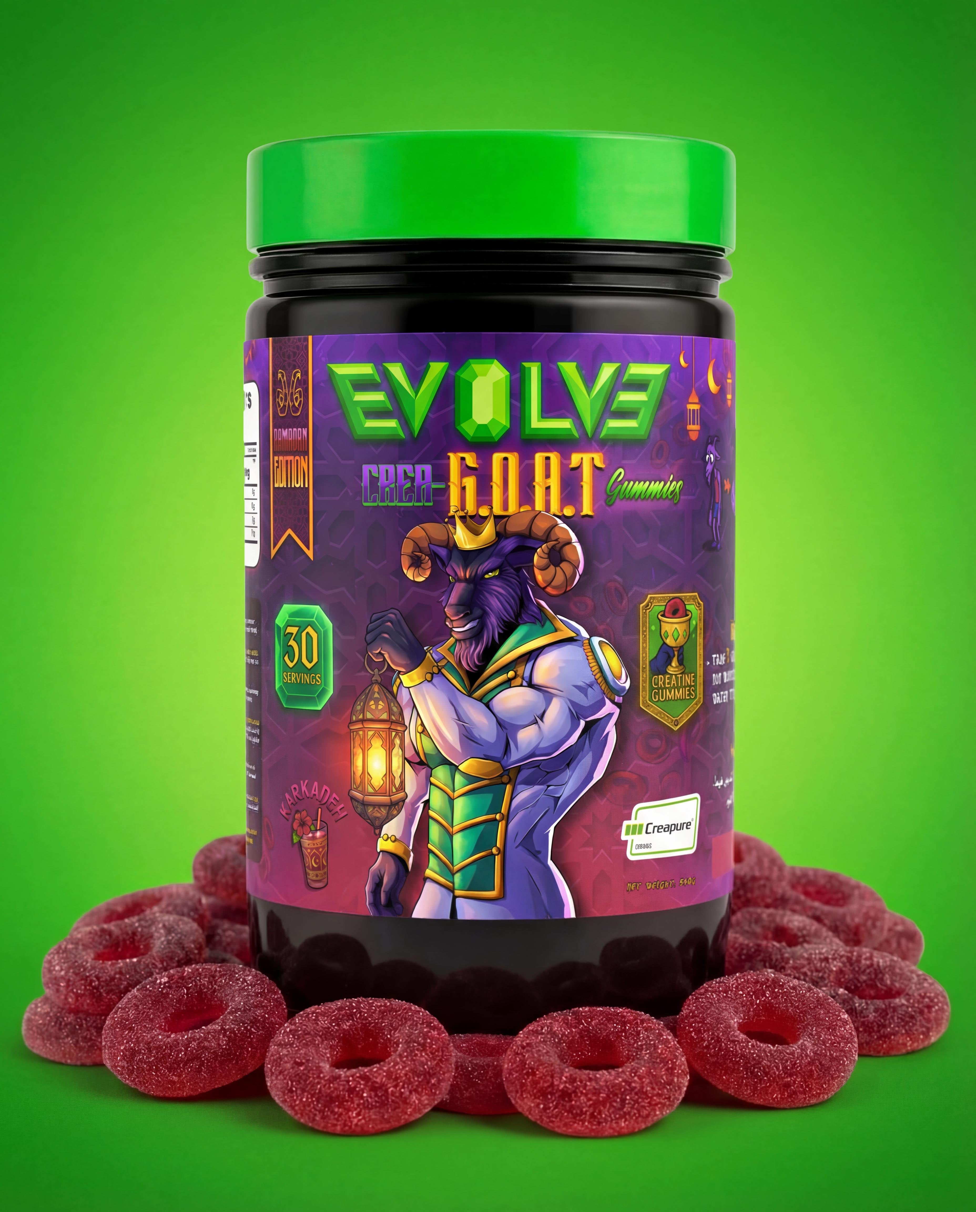 EVOLVE® CREA-GOAT GUMMIES - Karkadeh - 30 serv. (LIMITED EDITION) – The ...